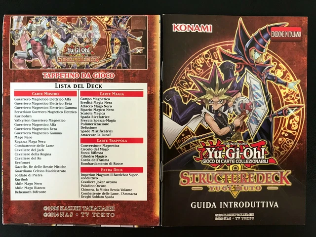 YU-GI-OH! STRUCTURE DECK YUGI MUTO Berserkion Guerriero Magnetico Elettrico SDMY EUR 20,00 ...